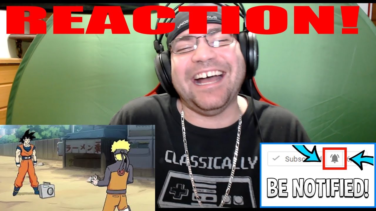 Goku vs. Naruto Rap Battle! reaction - YouTube