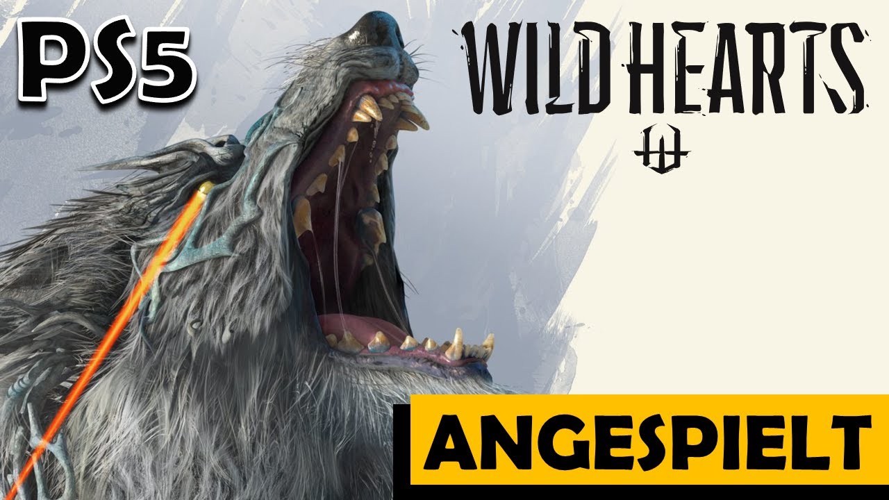 WILD HEARTS 🐺 PS5 Vollversion angespielt ! ERSTES GAMEPLAY + Erste ...
