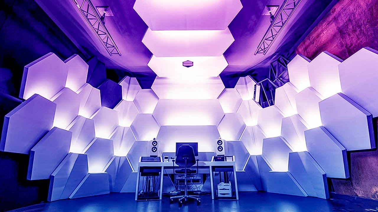 Building a recording studio in an office - YouTube