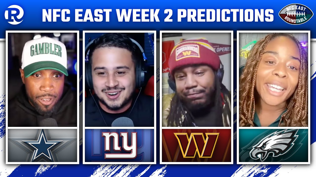 🚨 NFC East Week 3 Predictions Get HEATED🔥 (Cowboys, Eagles, Giants ...