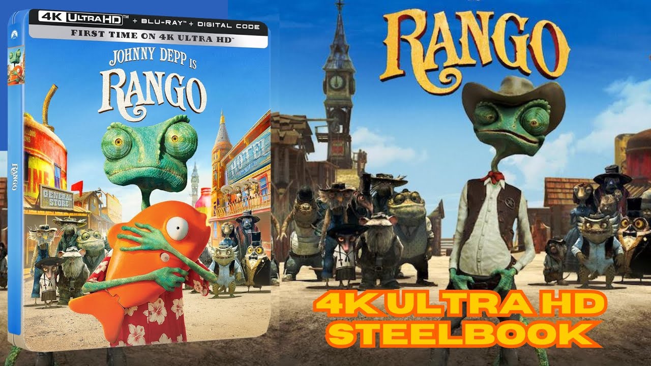 Rango Limited Edition 4K Steelbook - YouTube
