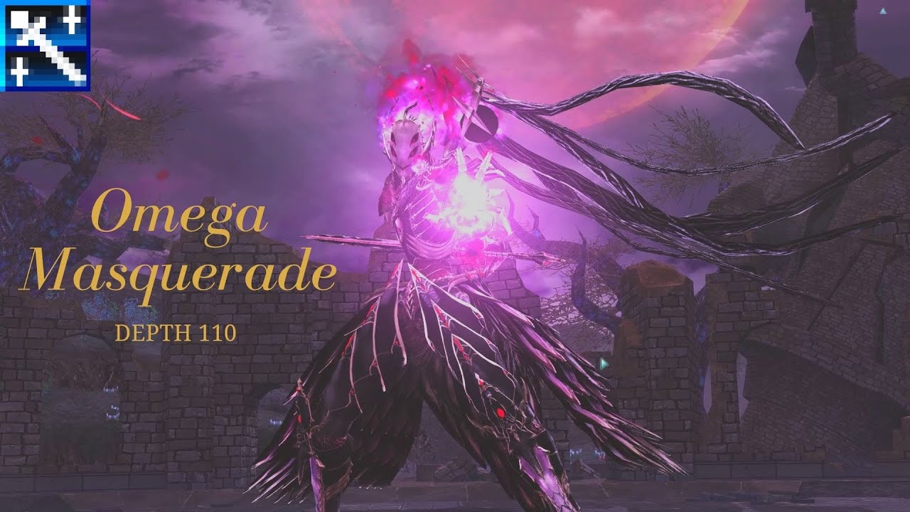 PSO2 [NA] - Omega Masquerade depth 110 - Phantom - YouTube