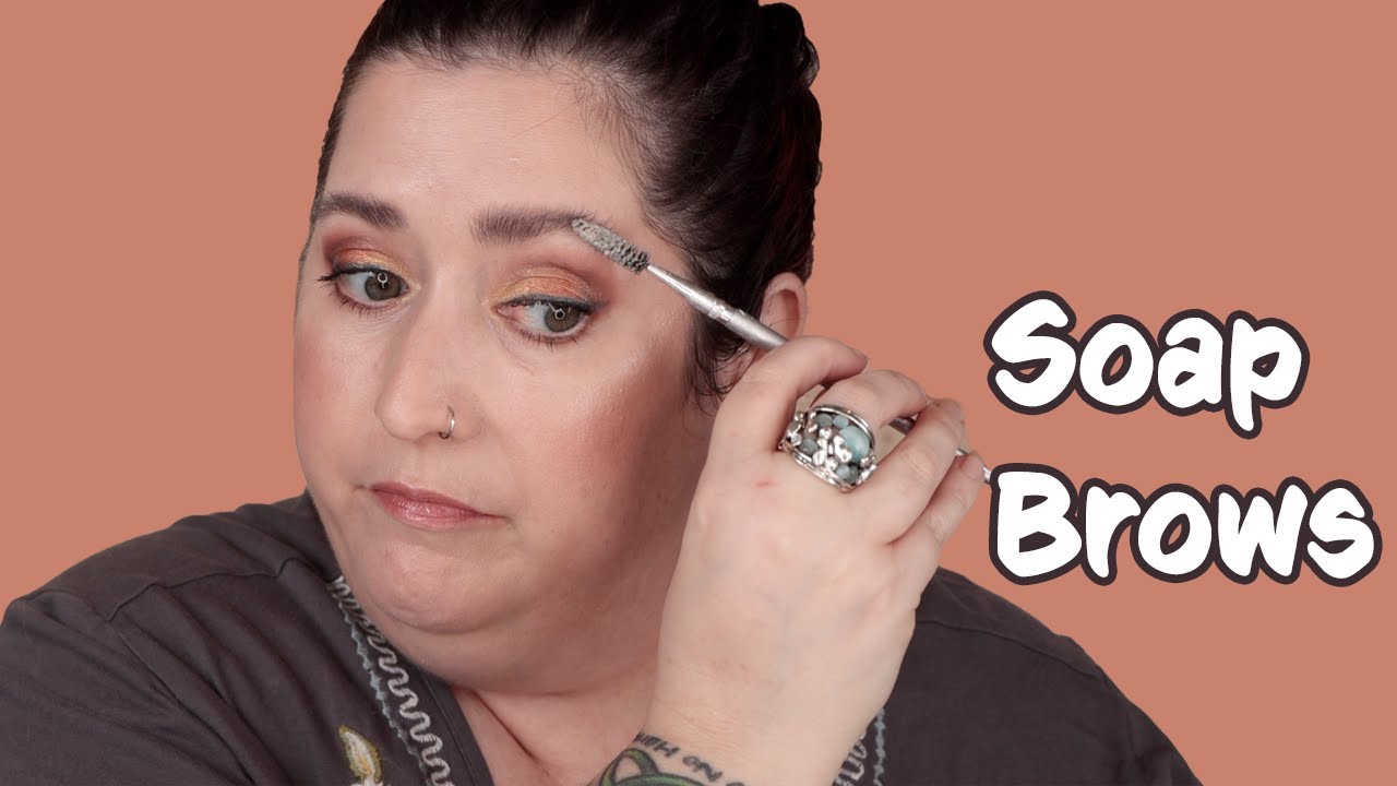 SOAP BROWS | How I Do My Fluffy Brows - YouTube