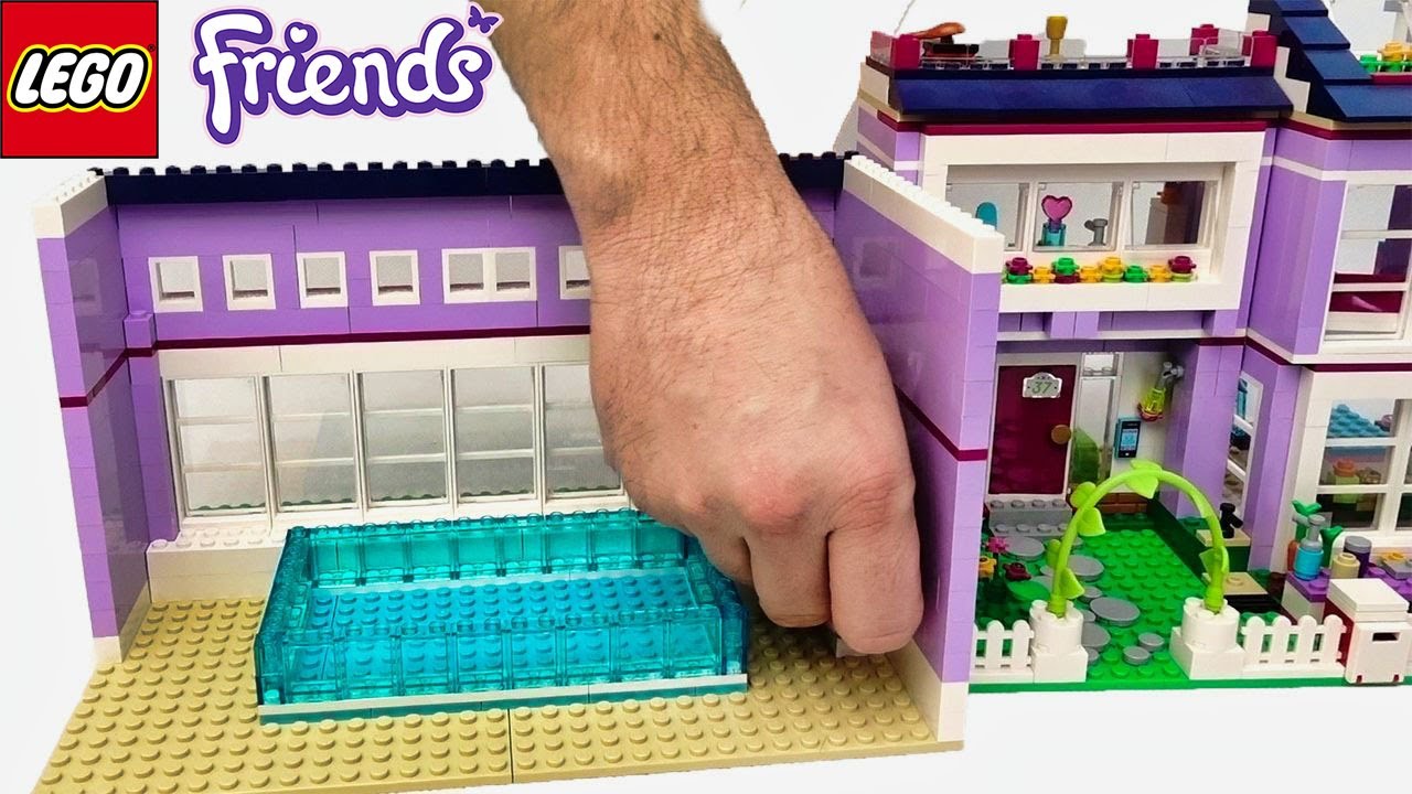 LEGO Set Extension by Swimming Pool - YouTube