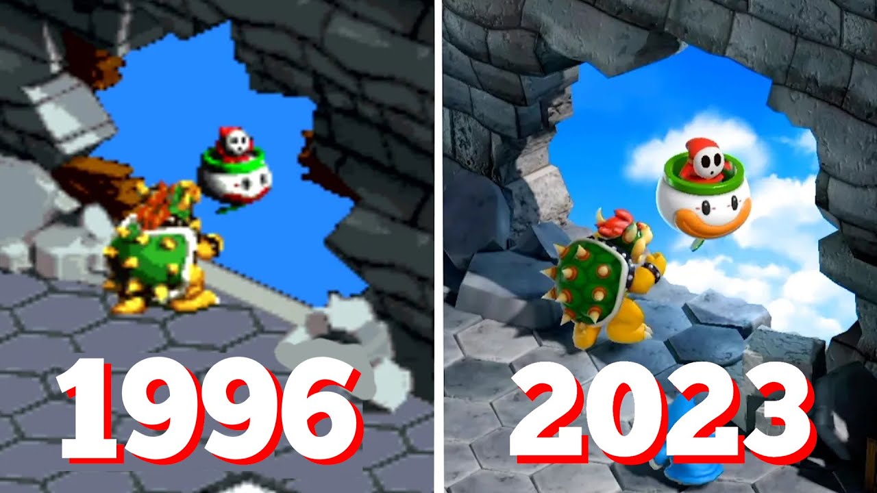 Super Mario RPG Remake All Heroes Return Home Epilogue Graphics ...