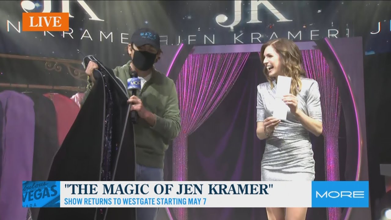 Doing magic with Jen Kramer - YouTube