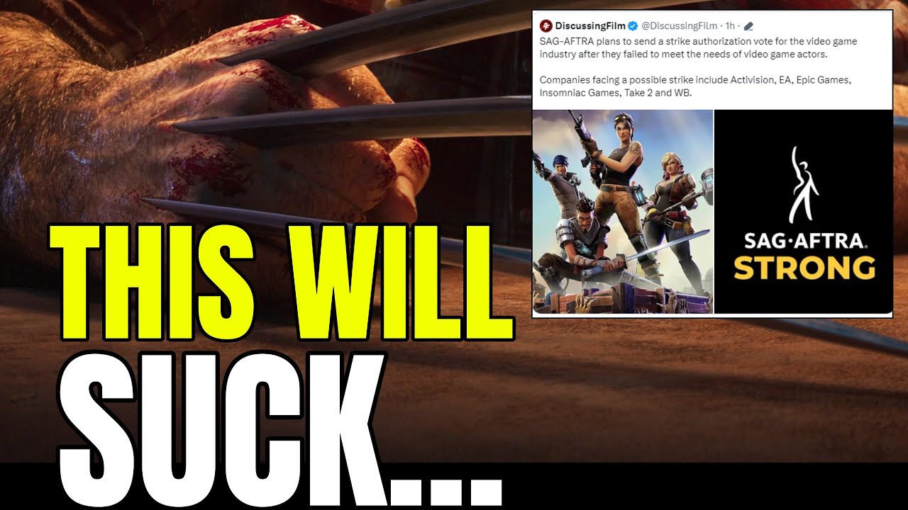 Video Game Voice Actors May Go On Strike....| How This Would Impact The ...