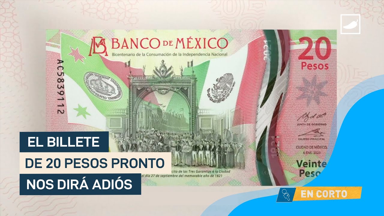¿Desaparecerán los billetes de 20 pesos? - YouTube