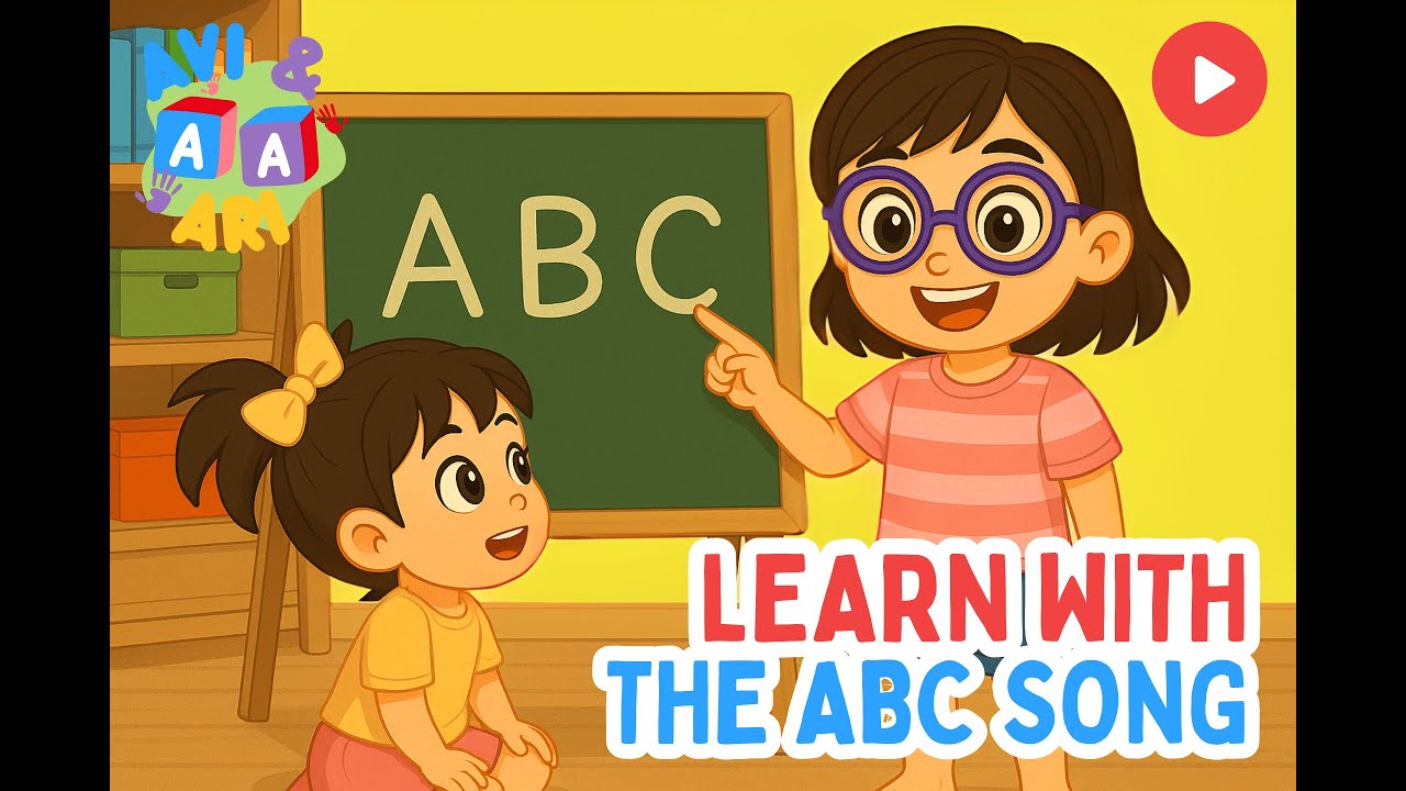 ABC Adventure 🎵 | The Official ABC Song by Avi & Ari | Learn the ...