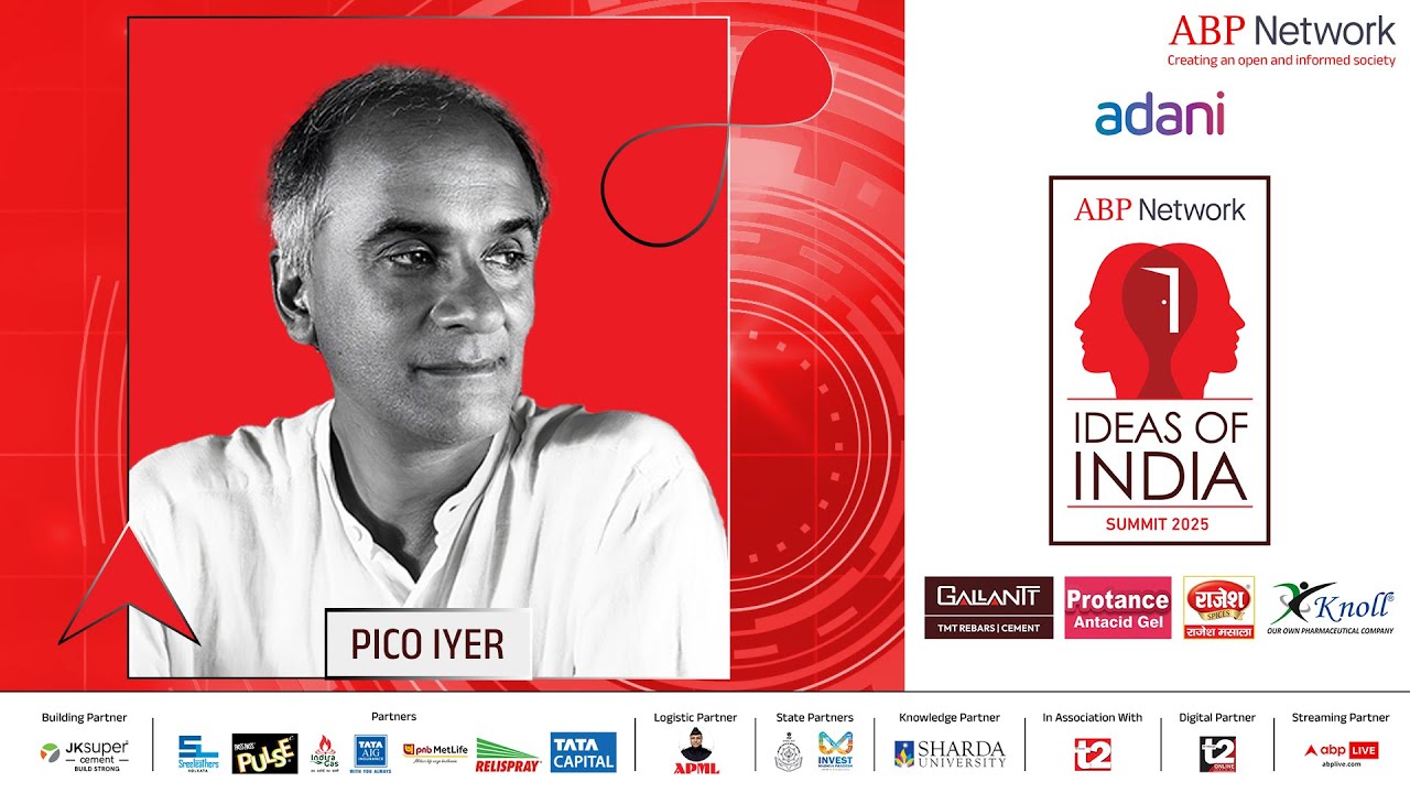 Ideas Of India Summit: The Earth Aflame: Pico Iyer, Bestselling Author ...