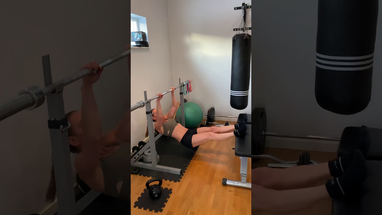 Inverted Pull-Ups - YouTube