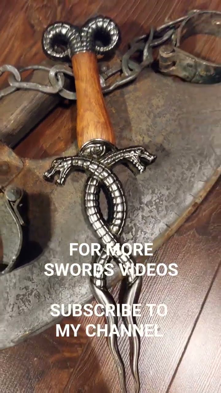 CONAN The Barbarian Thulsa Doom Snake Dagger - YouTube