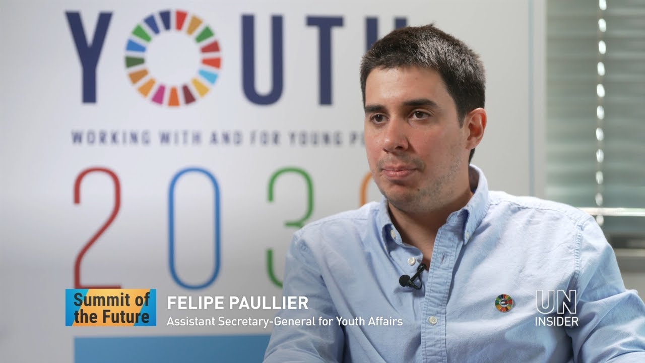 Felipe Paullier, Assistant Secretary-General for Youth Affairs - YouTube