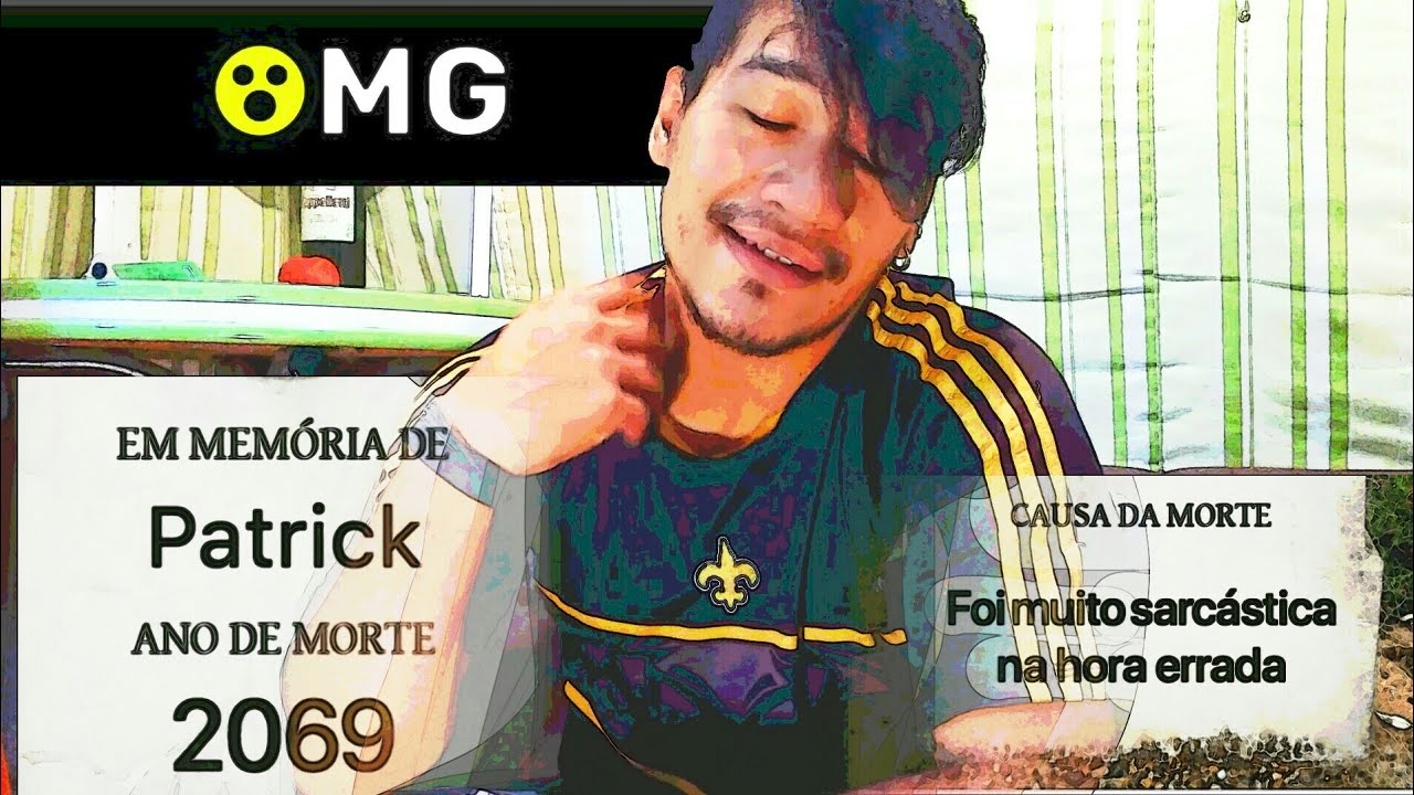 Em memória de Patrick/causa da morte. - YouTube