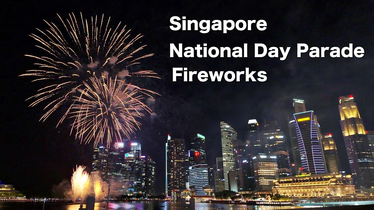 Singapore National Day Parade 2024 (NE1) Fireworks Display - YouTube