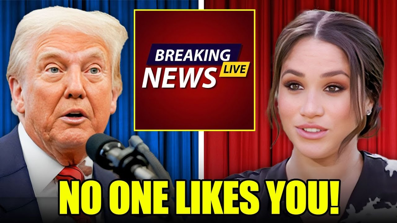 Trump AMBUSHES Meghan Markle in Brutal Live TV Moment! - YouTube