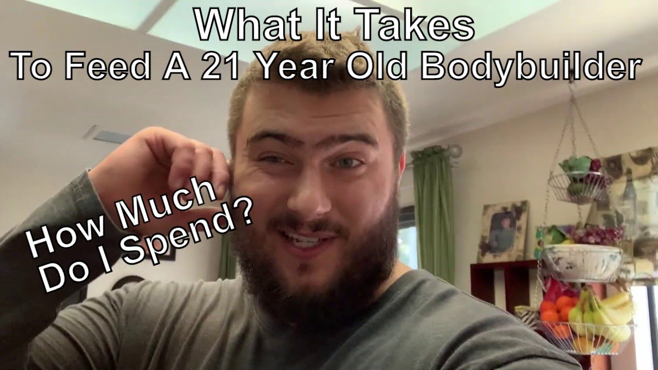 What it takes to feed a 280 pound, 21 year old bodybuilder! - YouTube