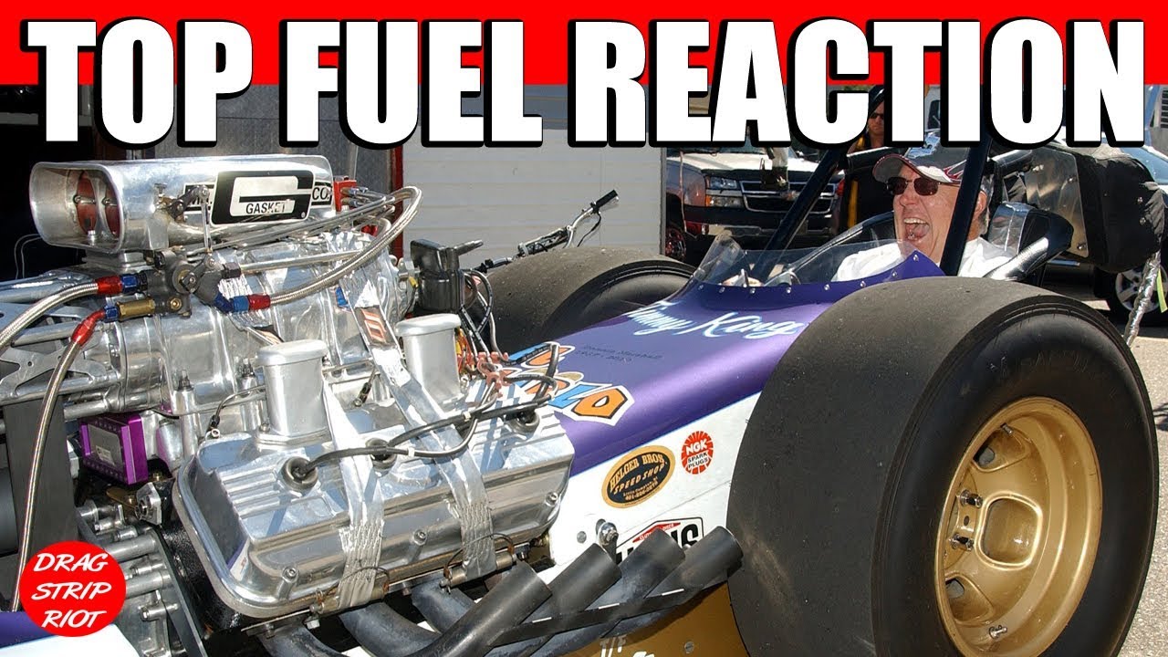 Top Fuel Warm Up Reaction Hot Rod Reunion - YouTube