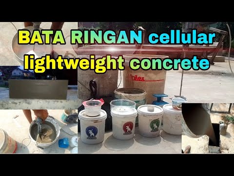 Cara membuat bata ringan CLC + KATALIS - YouTube