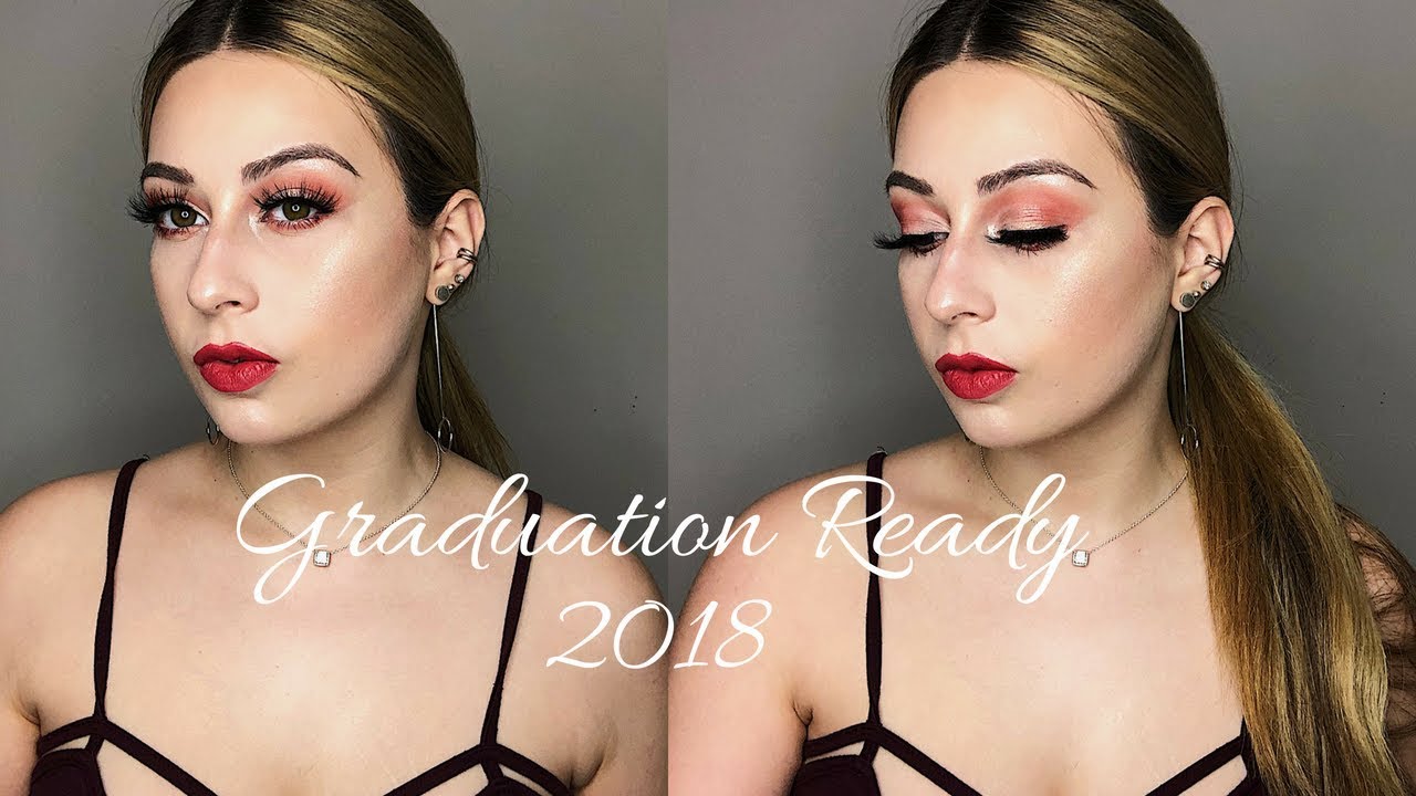 GET GRADUATION READY 2018 || GRADUATION MAKEUP TUTORIAL - YouTube