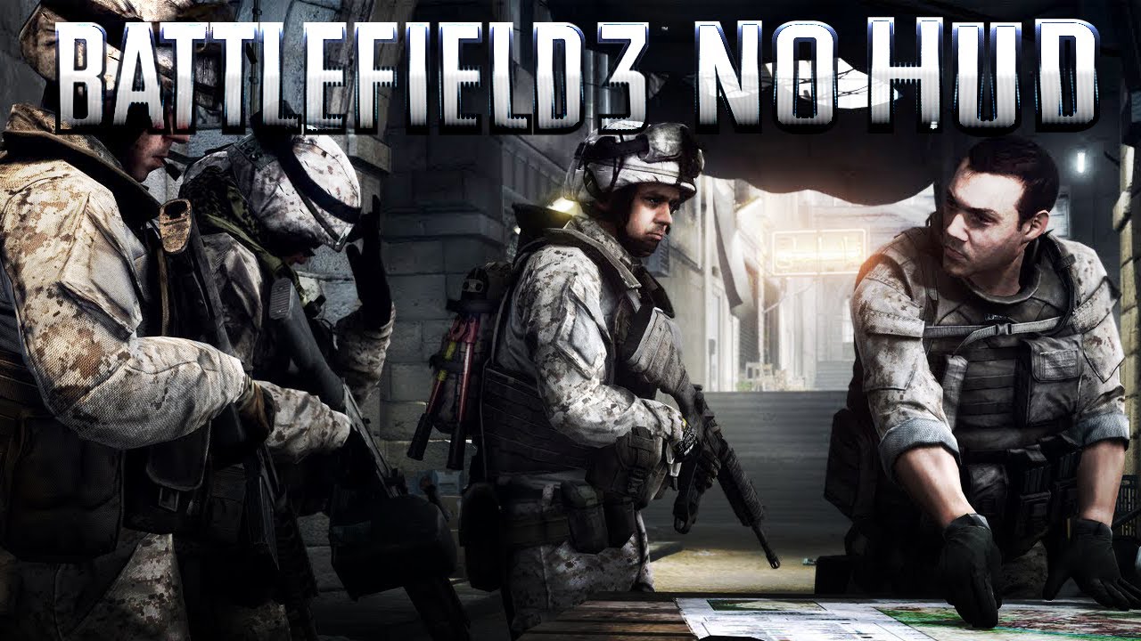 Battlefield 3 - How to remove HUD/Como eliminar el HUD - YouTube