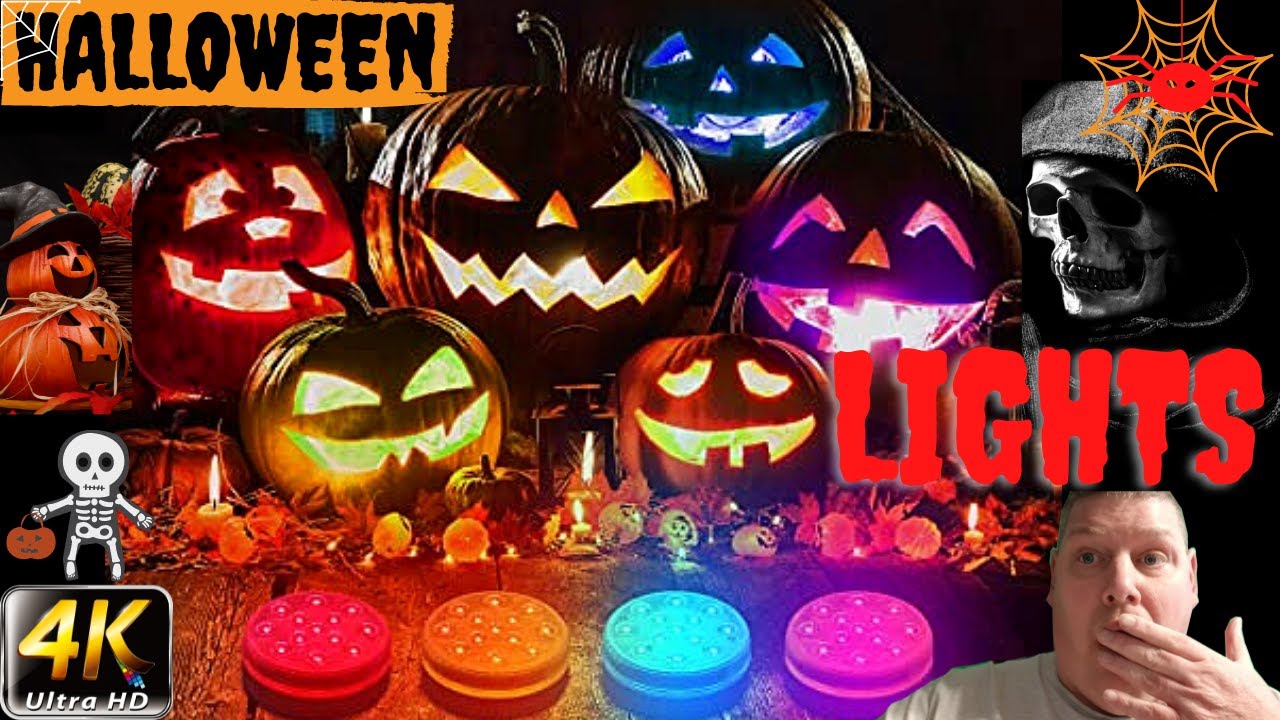 Halloween LED Pumpkin Lights 🎃 - YouTube