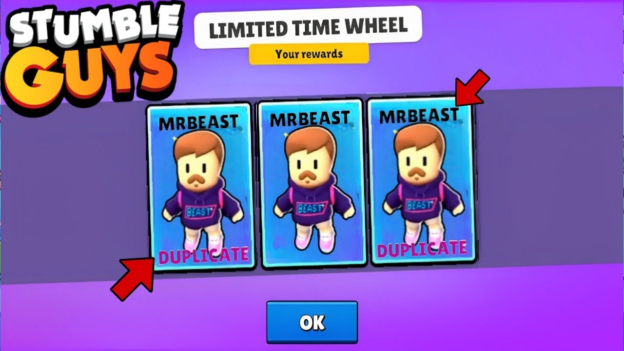3x MRBEAST! HOW TO GET THIS? - Stumble Guys - YouTube