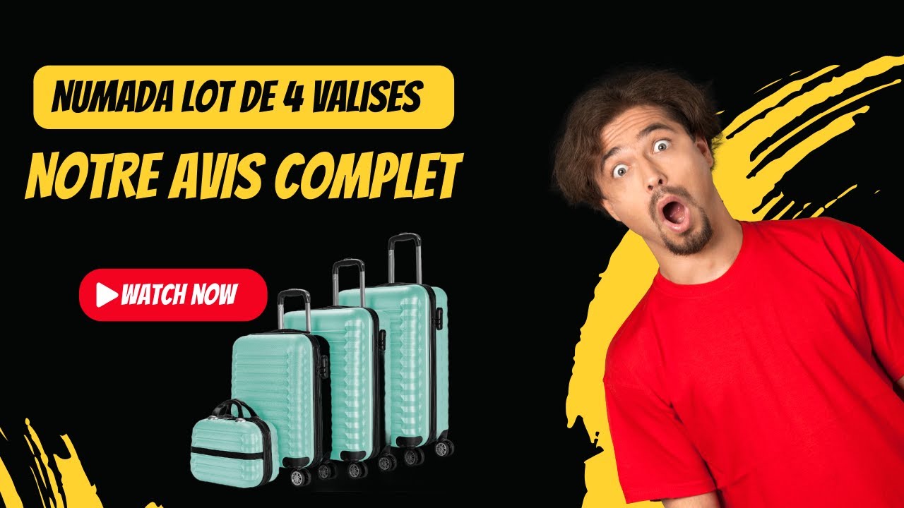 Valises NUMADA : Test complet de ce lot de 4 pièces – Vaut-il le coup ...