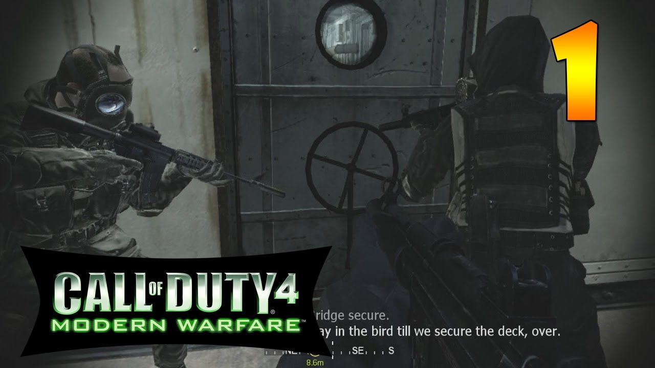 Call Of Duty 4 - MISSION 1 - Part 1 - YouTube