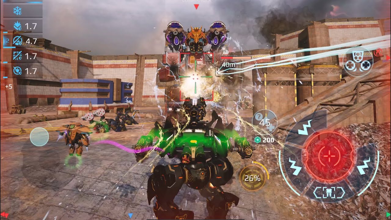 Running in a trio in the Factory | War Robots gameplay - YouTube