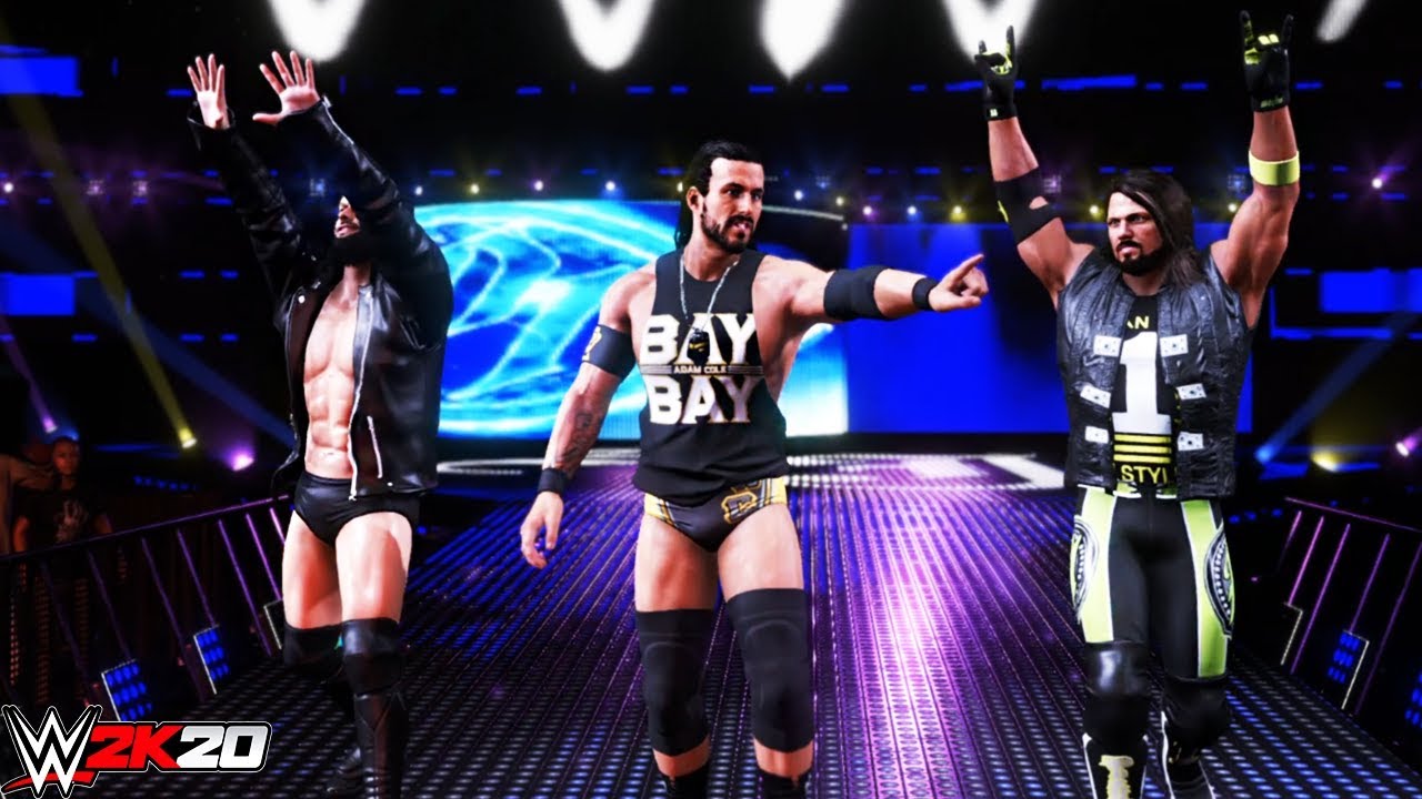 WWE 2K20: ALL BALOR/BULLET CLUB (THE OC) ENTRANCES - YouTube