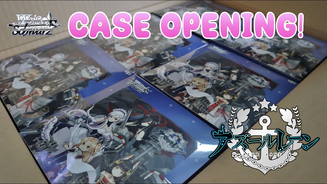 Weiss Schwarz Azur Lane Case Opening and my Hunt for Nagato! - YouTube