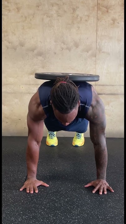 Weighted Plank - progress your planks! - YouTube