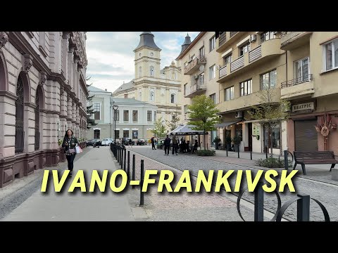 Walking through the heart of Ivano-Frankivsk 🇺🇦 4K