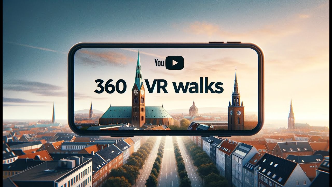 360 VR walk around outskirts of Aahus Denmark - YouTube