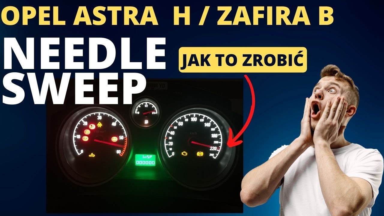 Needle Sweep Opel Astra H / Zafira B - YouTube