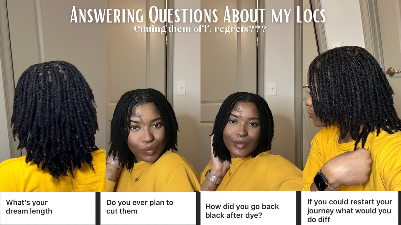Answering Questions About my Locs | Regrets?? Cutting my Locs? - YouTube