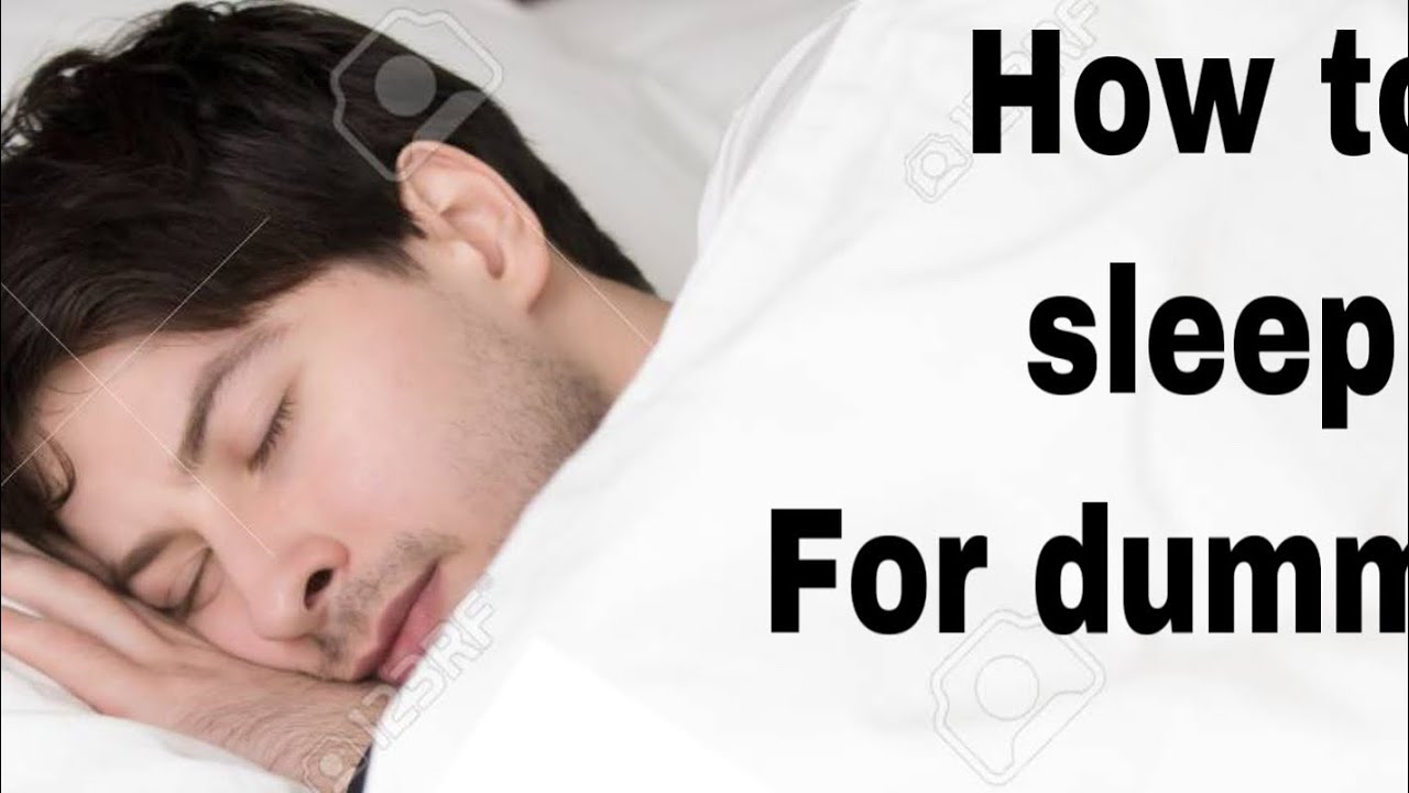 How to sleep—Step by step tutorial - YouTube