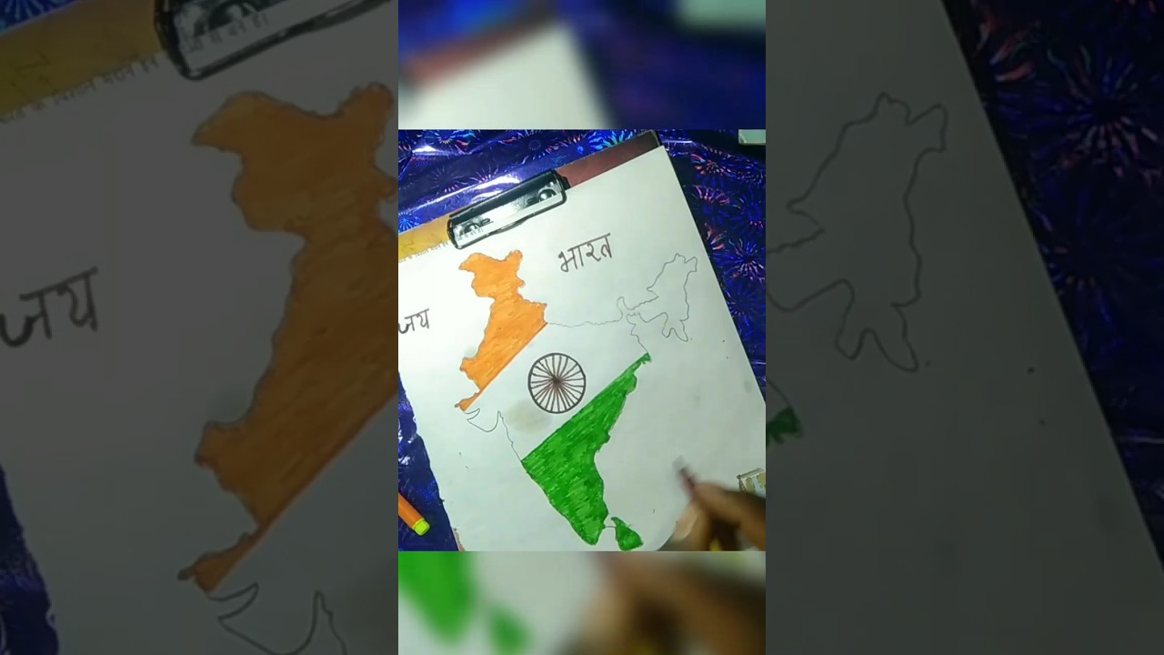map of India map of India #bollywood #song - YouTube