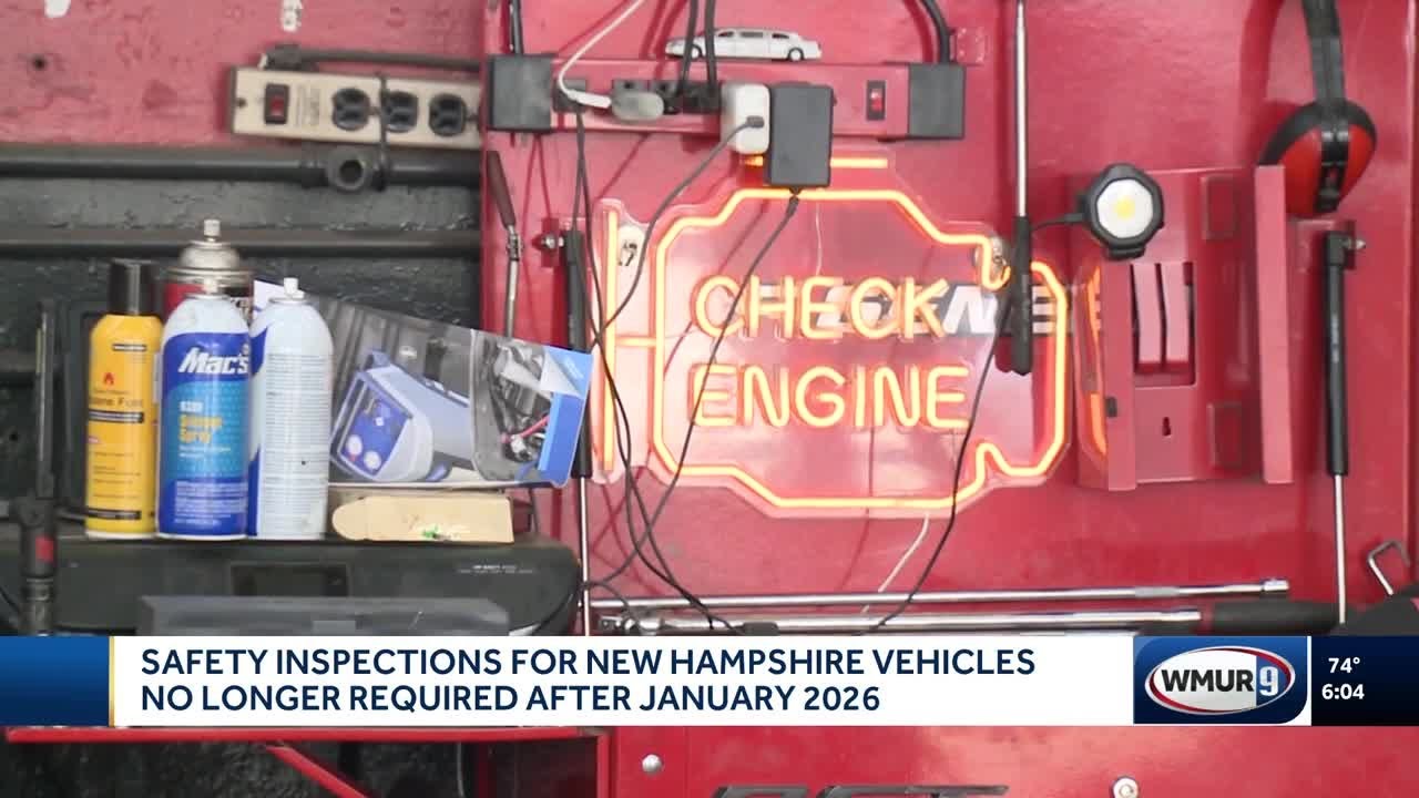 Safety inspections for New Hampshire vehicles no longer required after ...