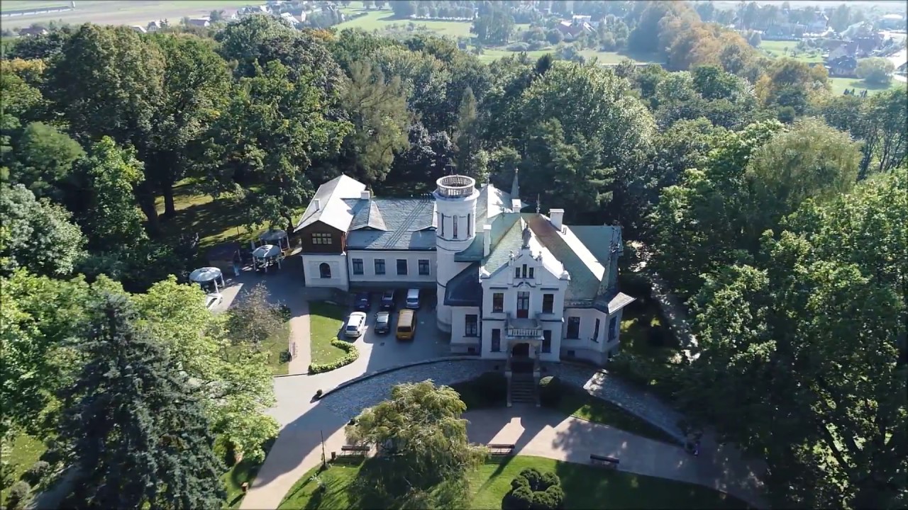 Oblęgorek Pałacyk i muzeum H. Sienkiewicza - YouTube