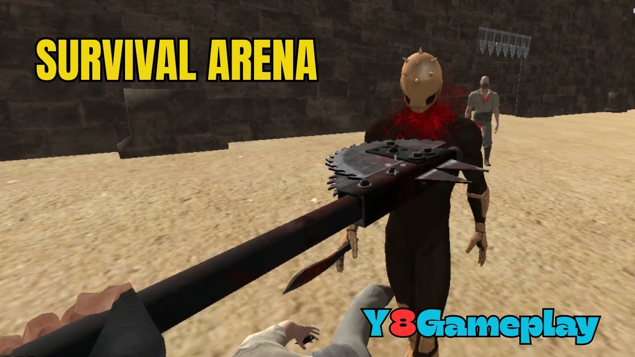 Y8 Gameplay | Survival Arena gameplay no commentary - YouTube