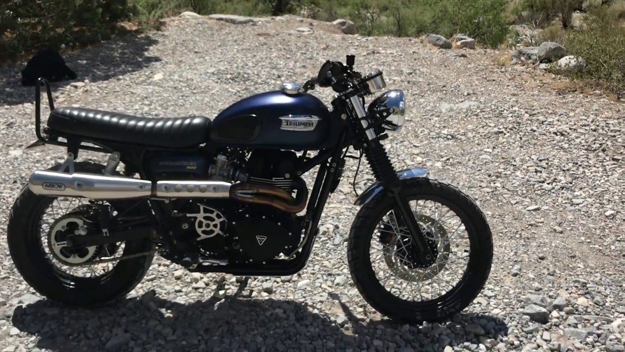 Modified Triumph Scrambler | Reviewmotors.co