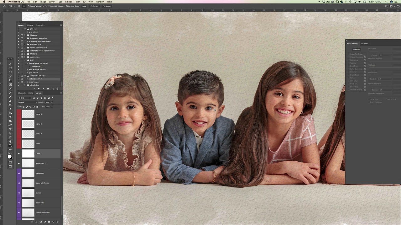 How to use my clipping masks and textures - YouTube