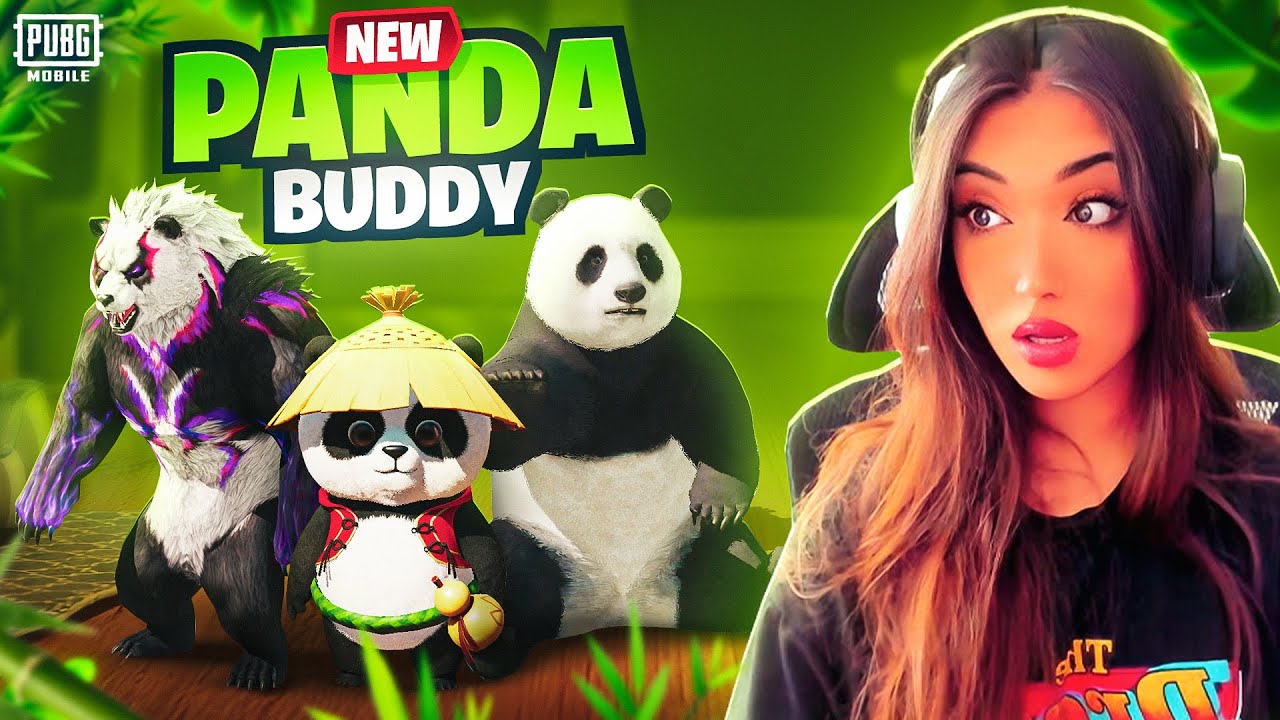 NEW MYTHIC PANDA COMPANION || PUBG MOBILE HOLA BUDDY SPIN - YouTube