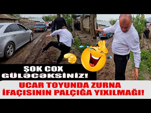 UCARIN LƏK KƏNDİNDƏ TOYDA ZURA İFAÇISININ PALÇIĞA YIXILMAĞI