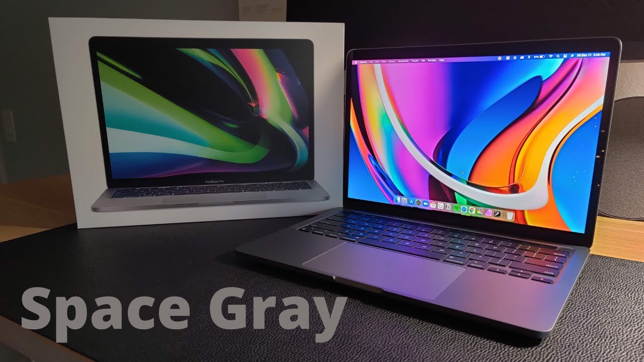 Space Gray M1 MacBook Pro Unboxing and First Impressions! - YouTube