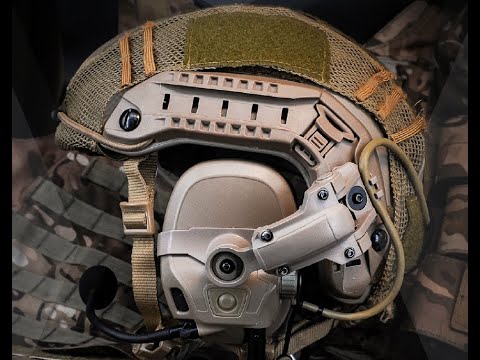 FCS AMP HEADSET Operation video - YouTube