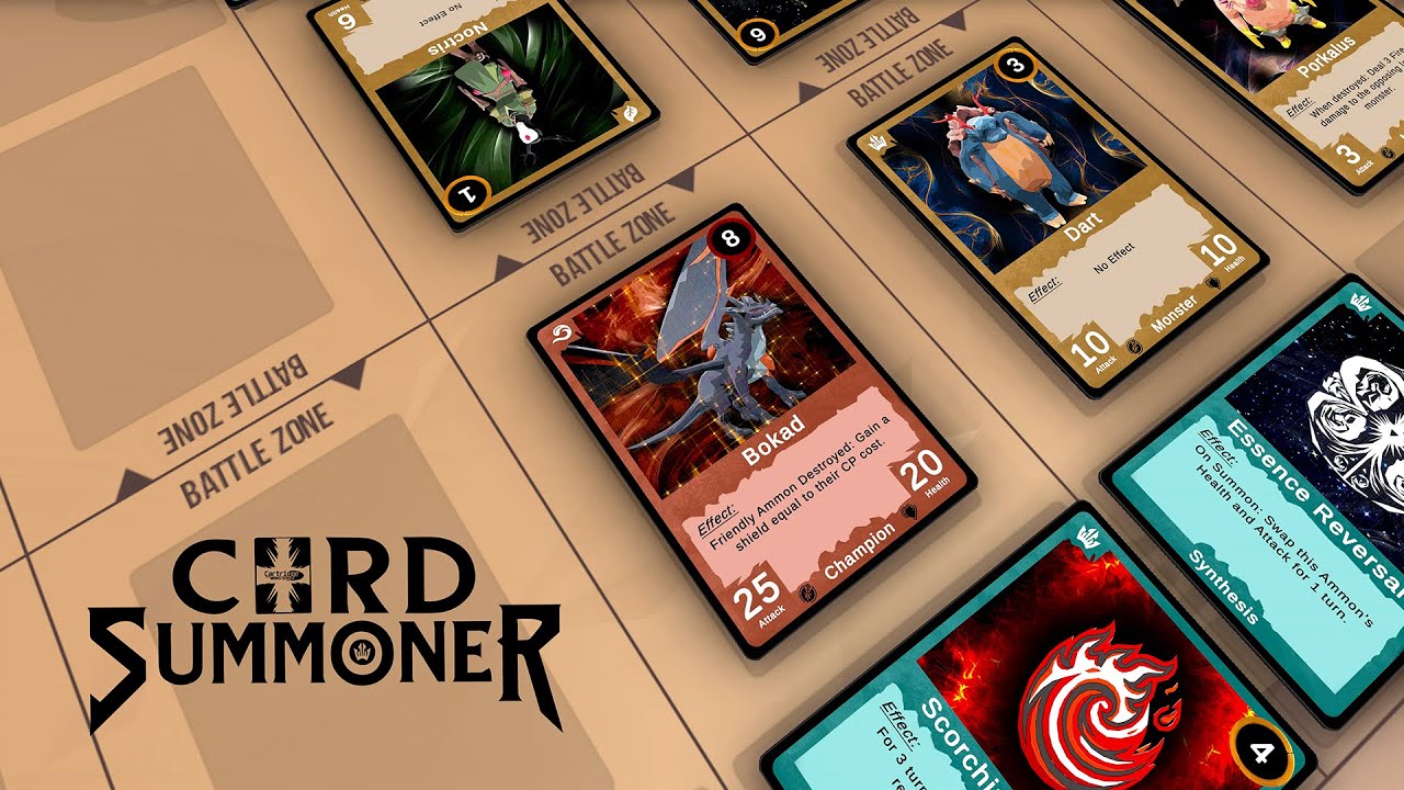 Card Summoner CCG - Official Trailer - YouTube
