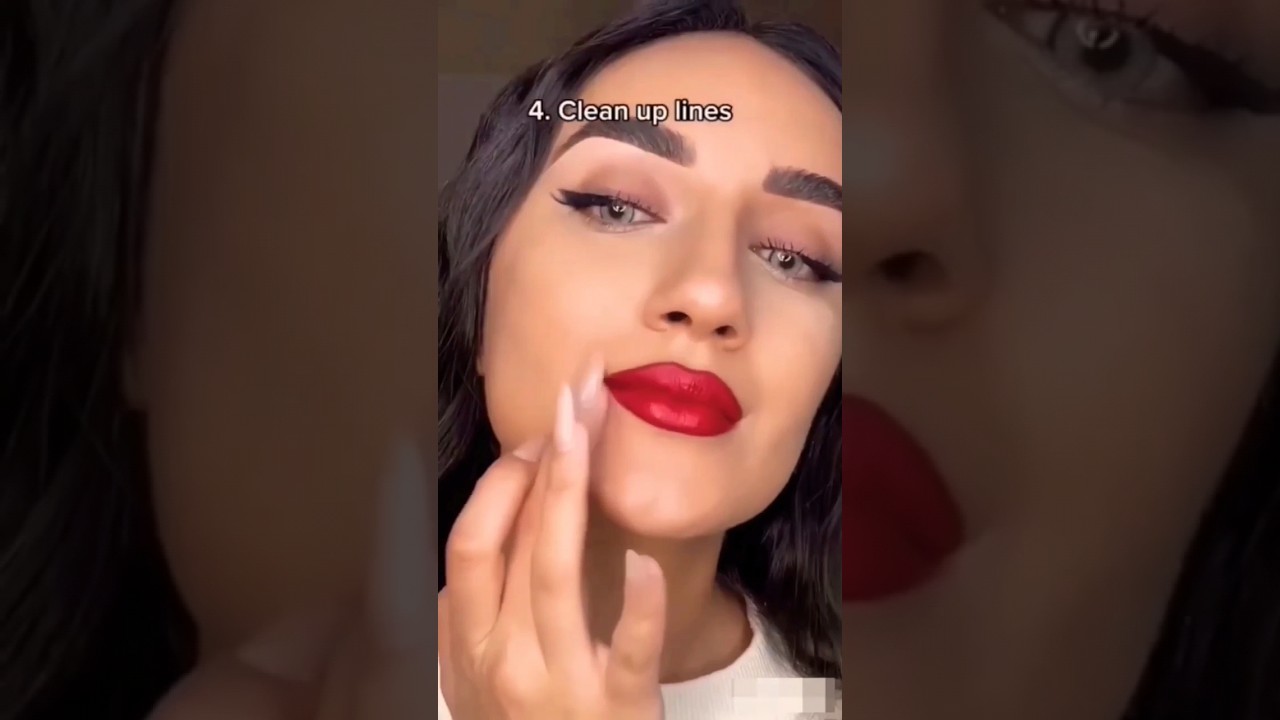 Viral Lipstick Hack 🙀 Newmusic Lyrics Spotify Trending 3222